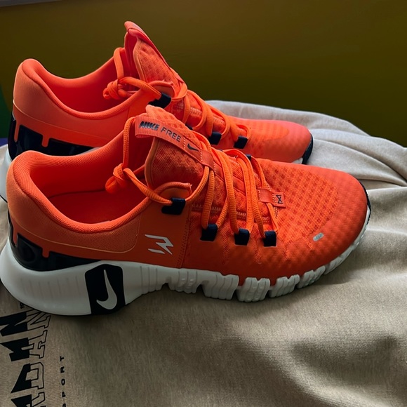 Nike | Shoes | Mens Nike Metcon In Orange And A Blue New | Poshmark